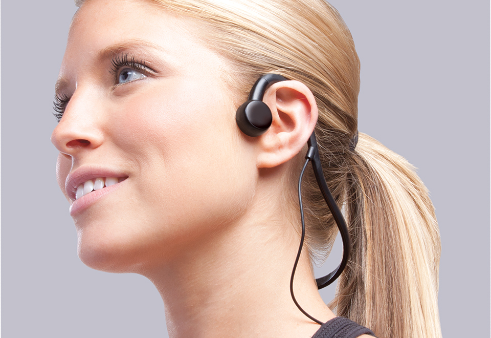 Open Ear Wired Headset @ Sharper Image